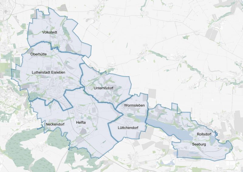 Netzgebiet – Netze - Stadtwerke Lutherstadt Eisleben GmbH